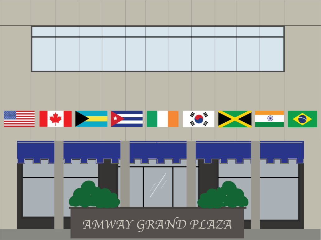 Amway Grand Plaza Entrance – SIBSCO