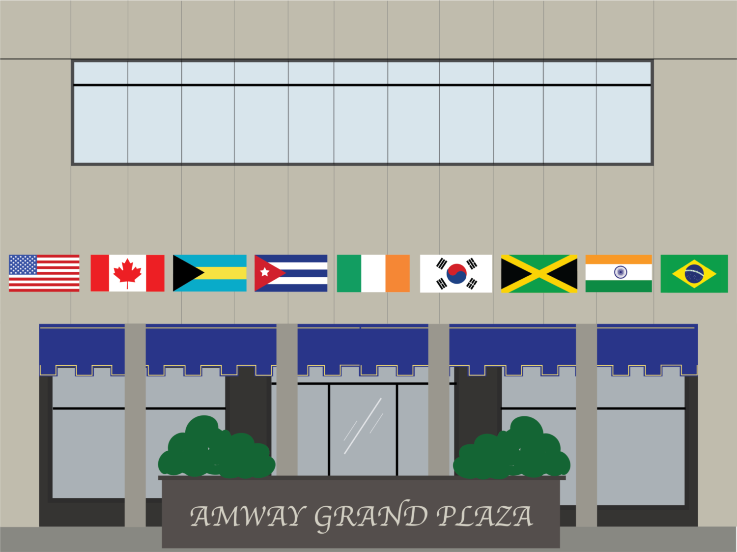 Amway Grand Plaza Entrance – SIBSCO